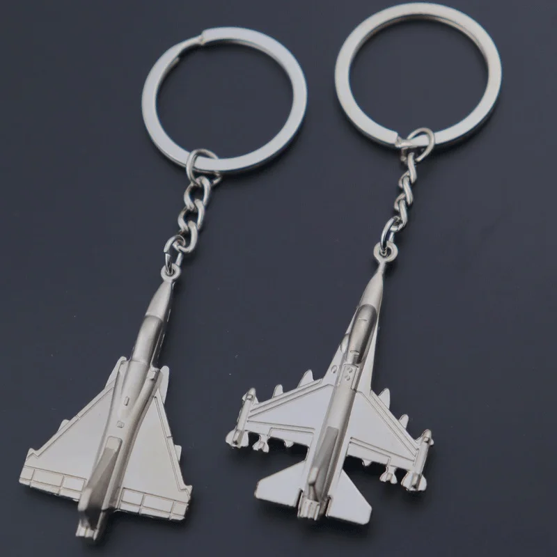Flight Attendant Gifts Aviation Plane Keychain - Stainless Steel Pilot ...