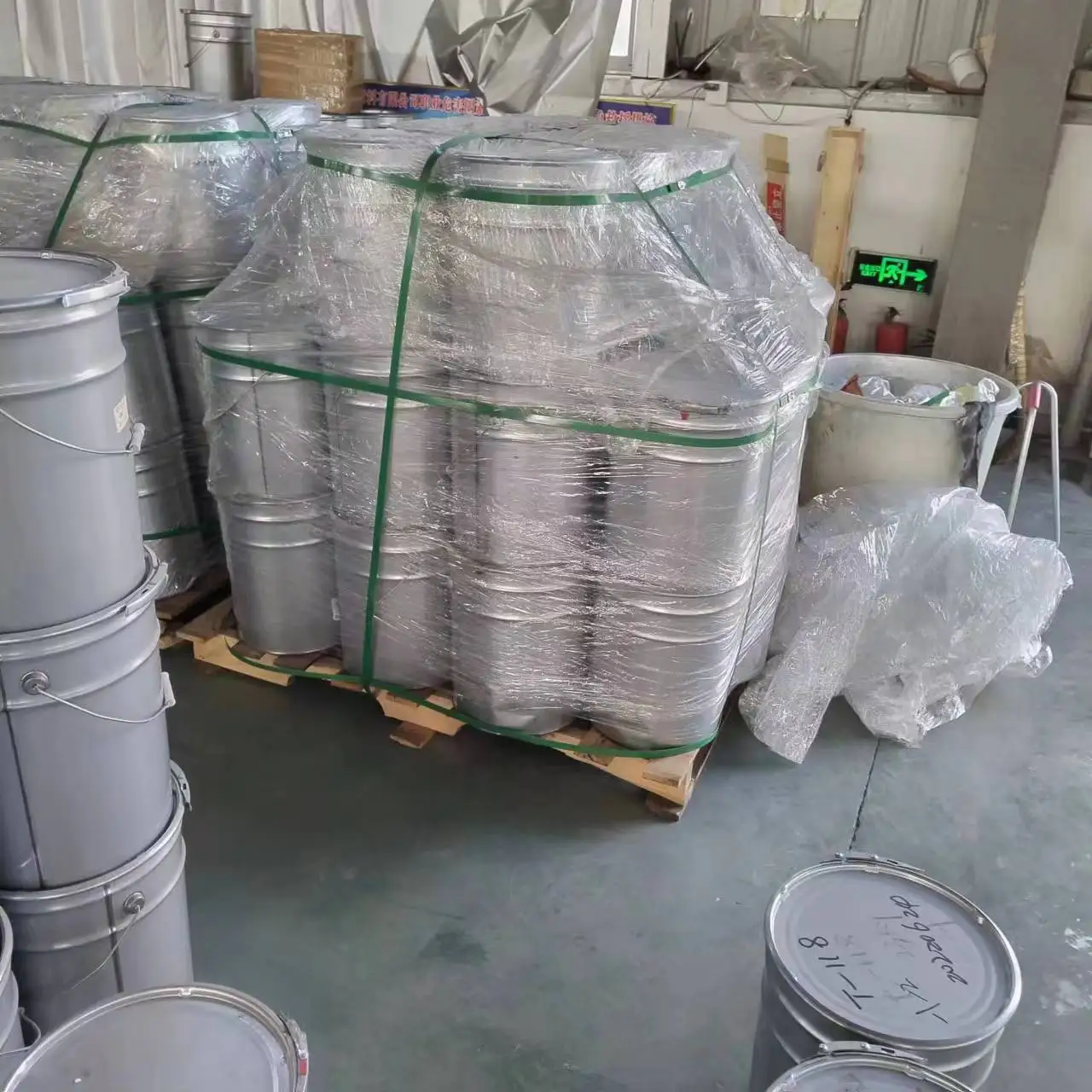 Solvent Based Non Leafing Aluminium Paste Bright White Metallic Effect ...