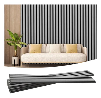 3m Acoustic Panels Mdf Slat Wall Panel Sound Proofing Wall Wood Slat ...