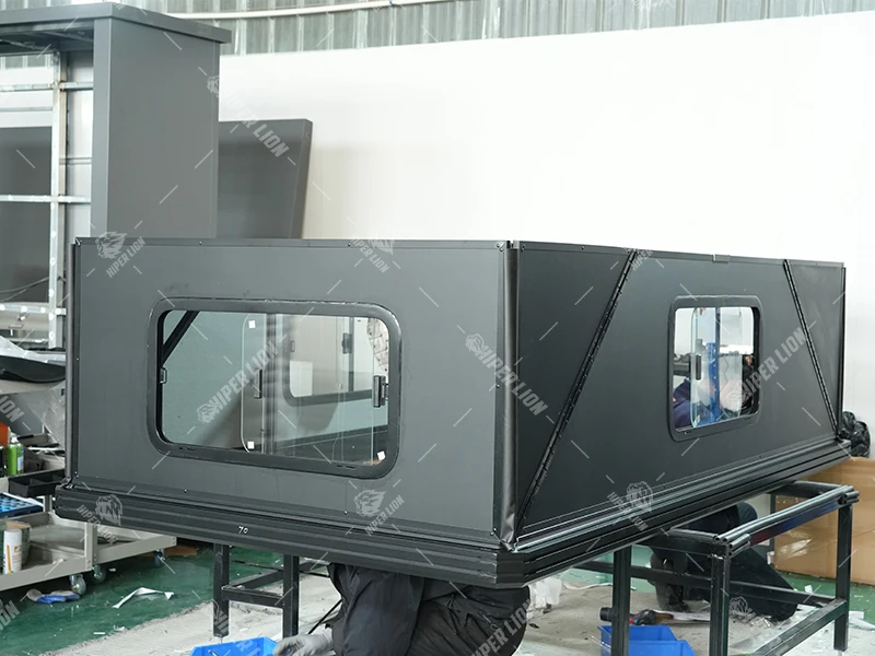 Hard Shell Aluminum Canopy Hard Wall Rooftop Tent for Pop-up Camper ...
