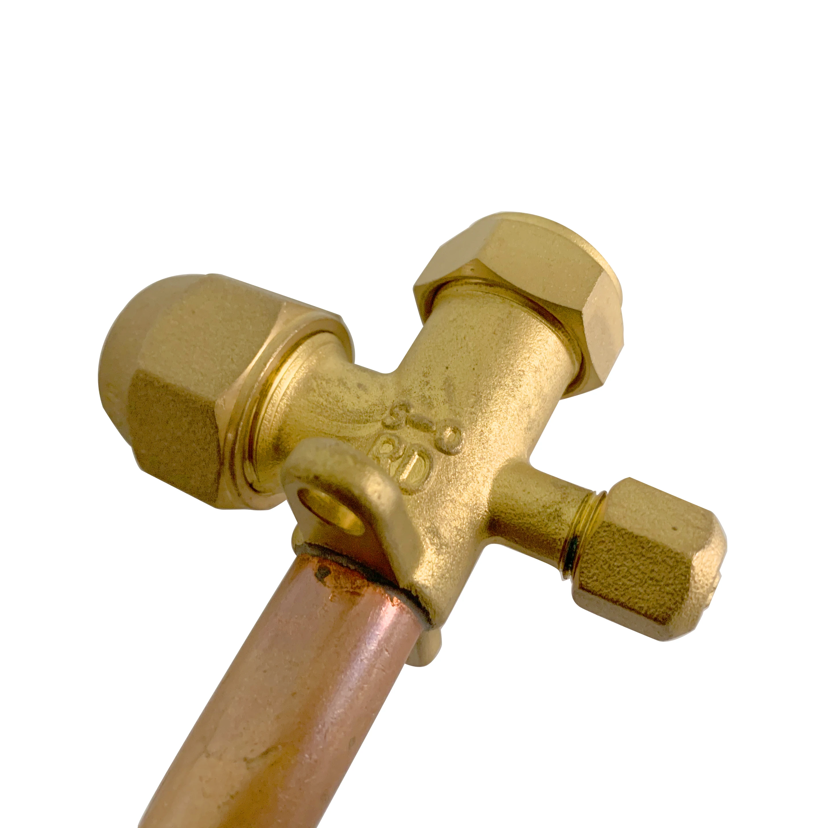 3 Way Brass Split A/C Valve for Air Conditioner - TAOJUN