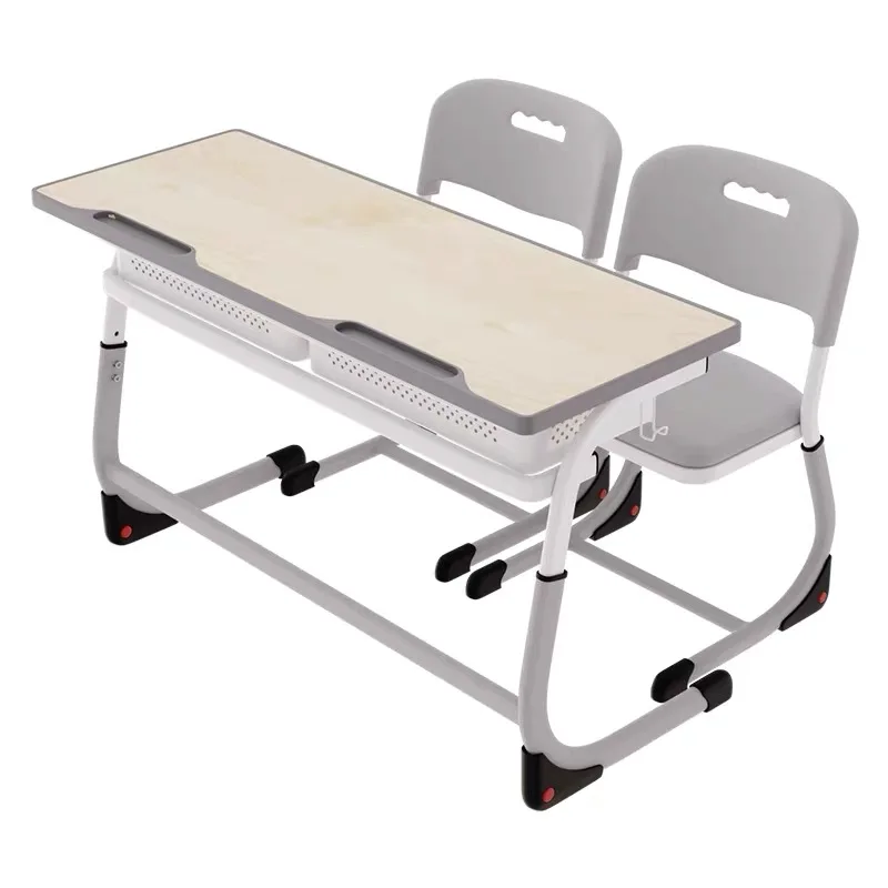 Modern Design Student Desk and Chair Set for School Study