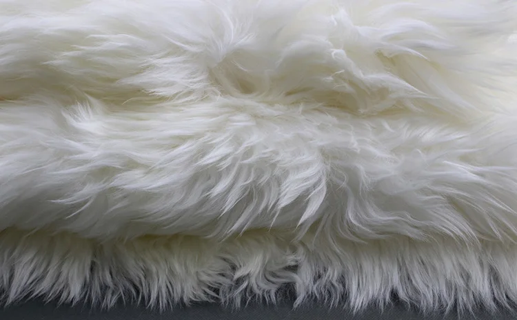 Custom Eco-friendly Sheep Skin Toscana Fluffy Fleece Living Room Large ...