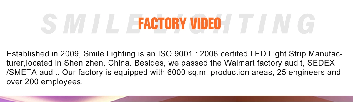 Shenzhen Smile Lighting Co., Ltd. - LED Strip Light, LED Module