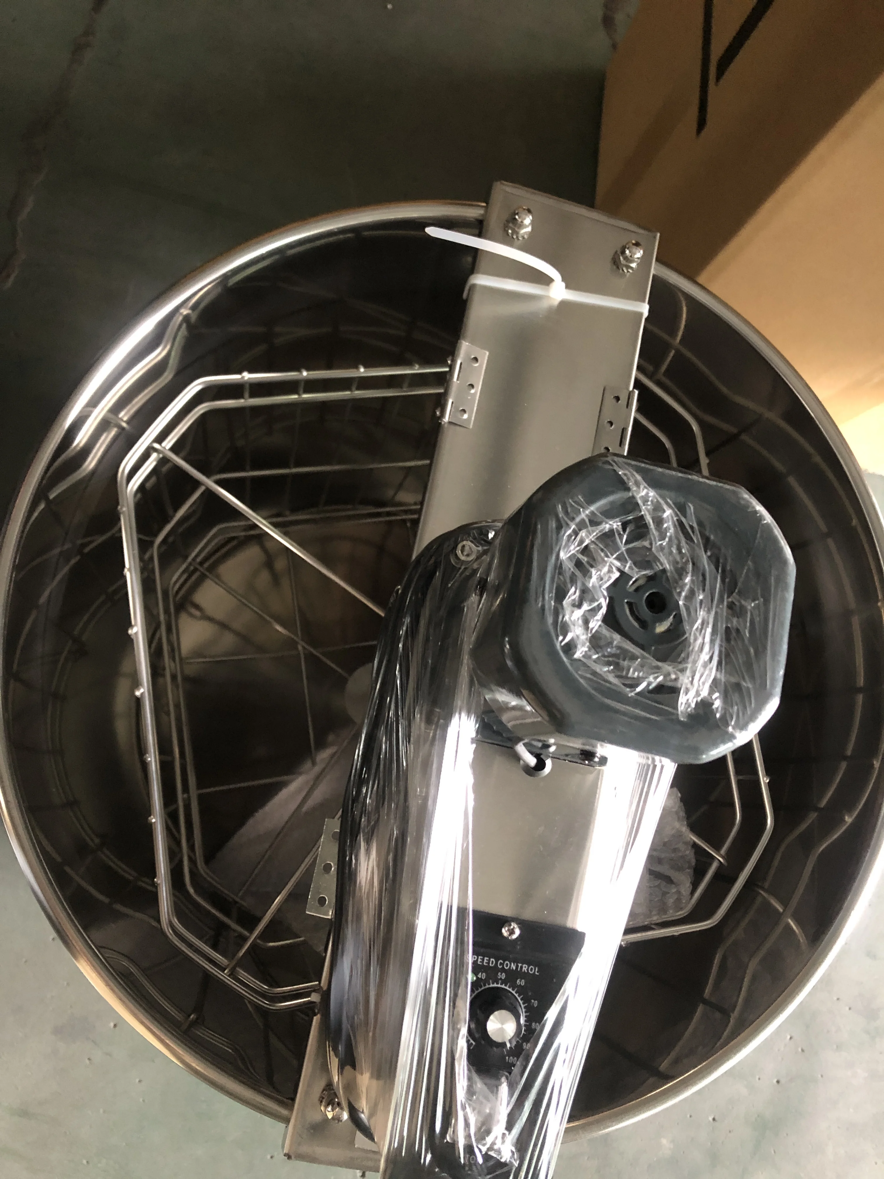 Automatic Motor Honey Extractor - 4 Frames Electric Centrifuge