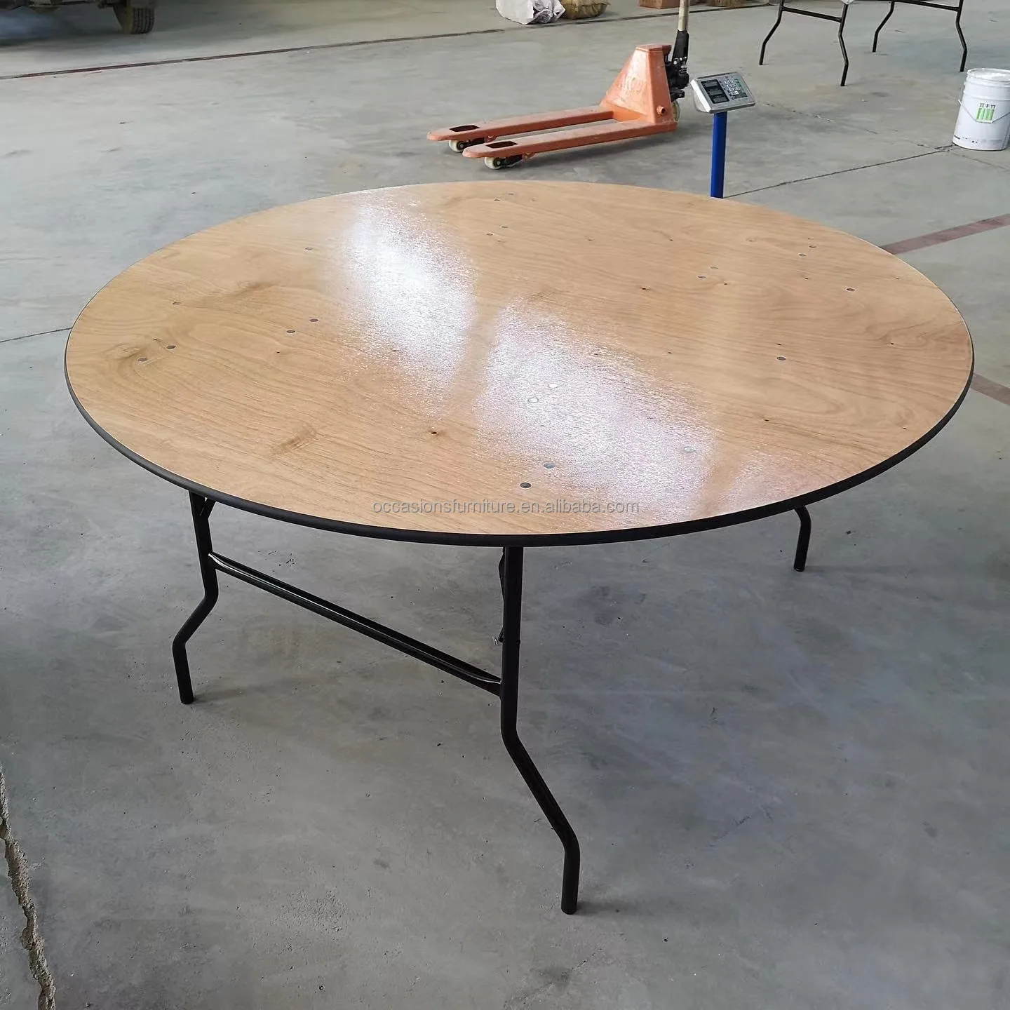 Fireboard Round Folding Banquet Hotel Wooden Tables| Alibaba.com