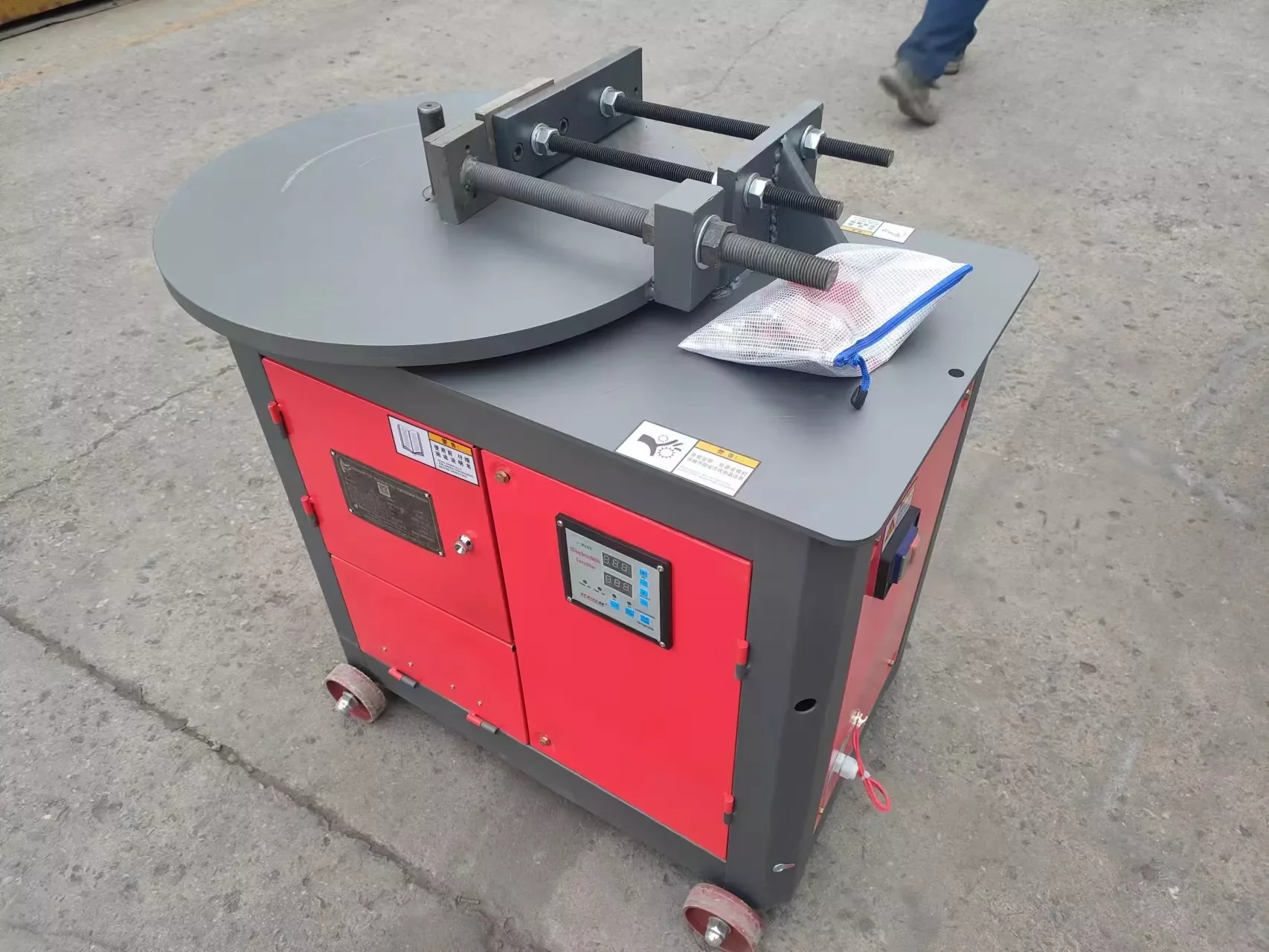 Kairuien Gf25 Semi-automatic Rebar Bending Machine | Steel Bar Bender ...