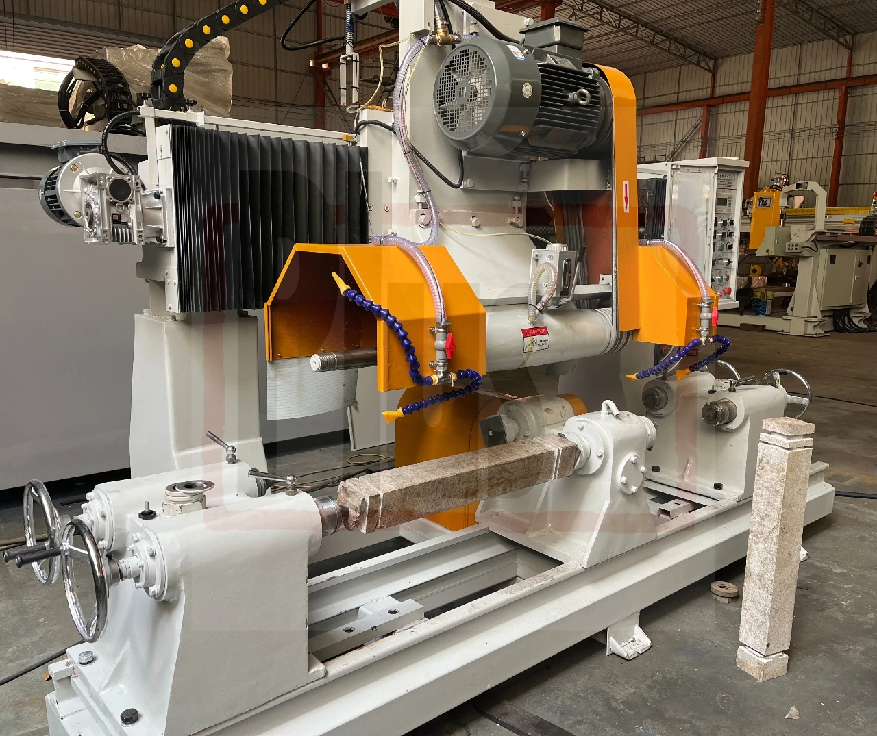 Lg2500 Baluster Making Machine Lathe Cutting Machine For Stone Marble ...