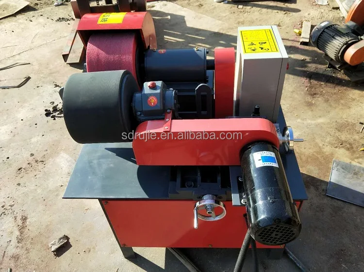 Stainless Steel High Gloss Round Tube Copper Rod Polishing Machine ...