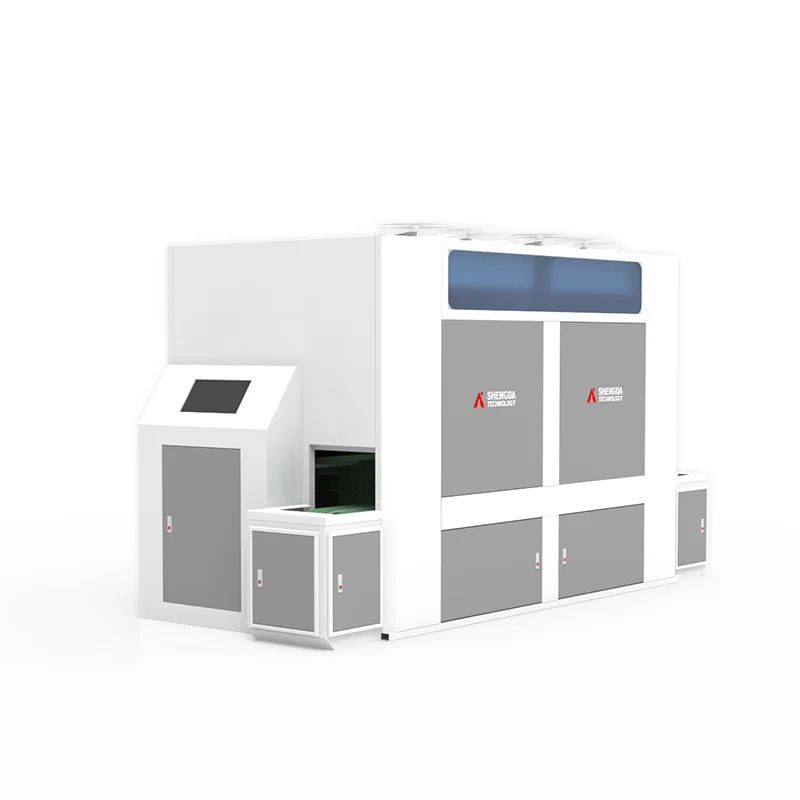 SHENGDA Spiral Two-sided Transport Chiller Conveyor Type Chamber Single ...