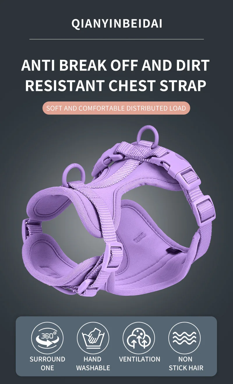 Shop Our in Stock PVC Waterproof Dog Harnesses & Leashes