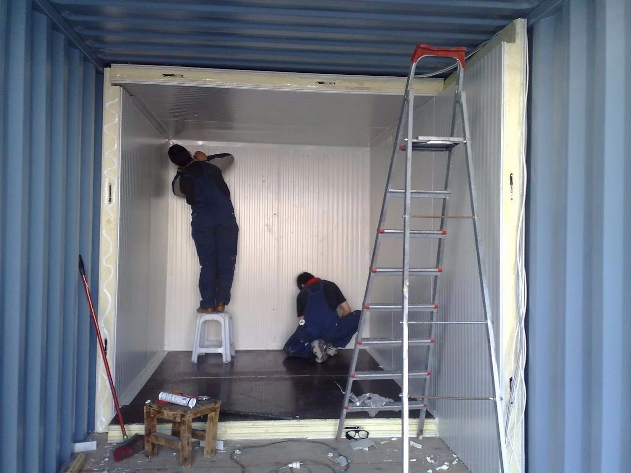 20ft 40ft Solar Container Cold Storage Freezer System