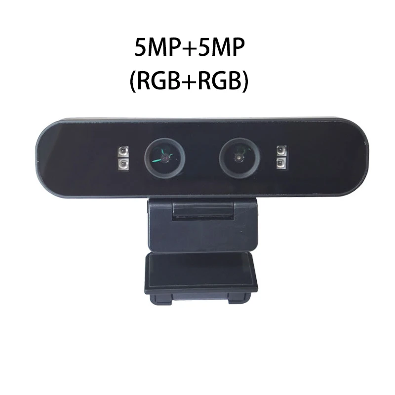 5MP HD Binocular USB Camera with Face Recognition & Night Vision