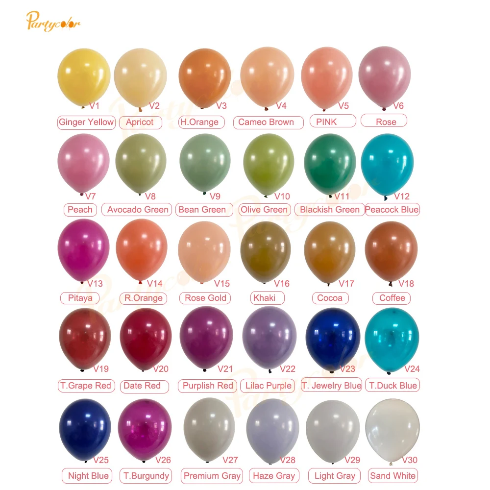 Wholesale 12 Inch Latex Rubber Round Balloons for Birthday Party ...
