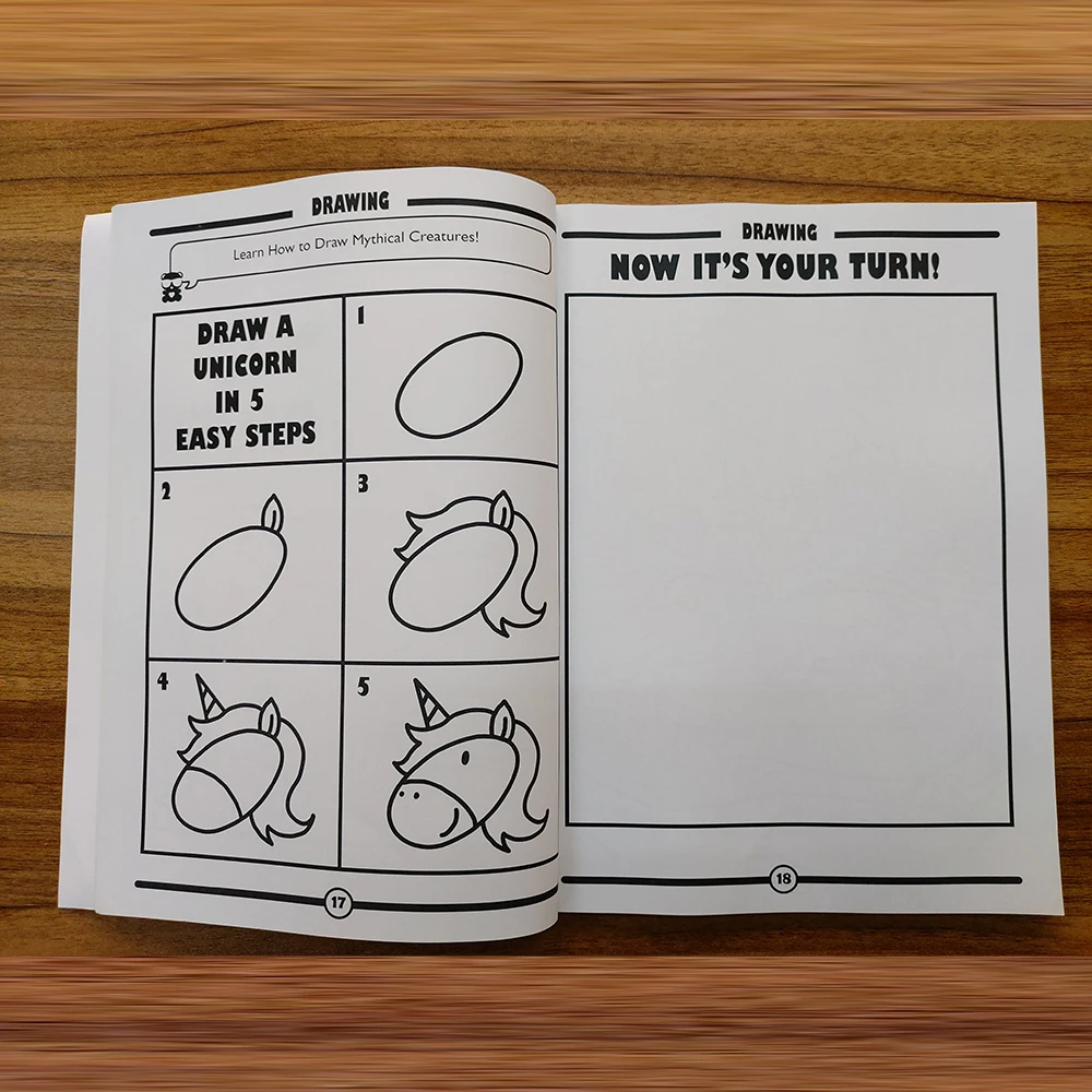 Custom Book for Kids - Fun Math Workbook & Coloring