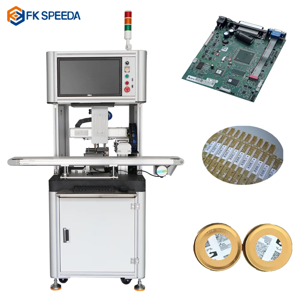 Ccd Automatic Visual Positioning Labeling Machine High-precision Upper-plane Labeling Machines ...