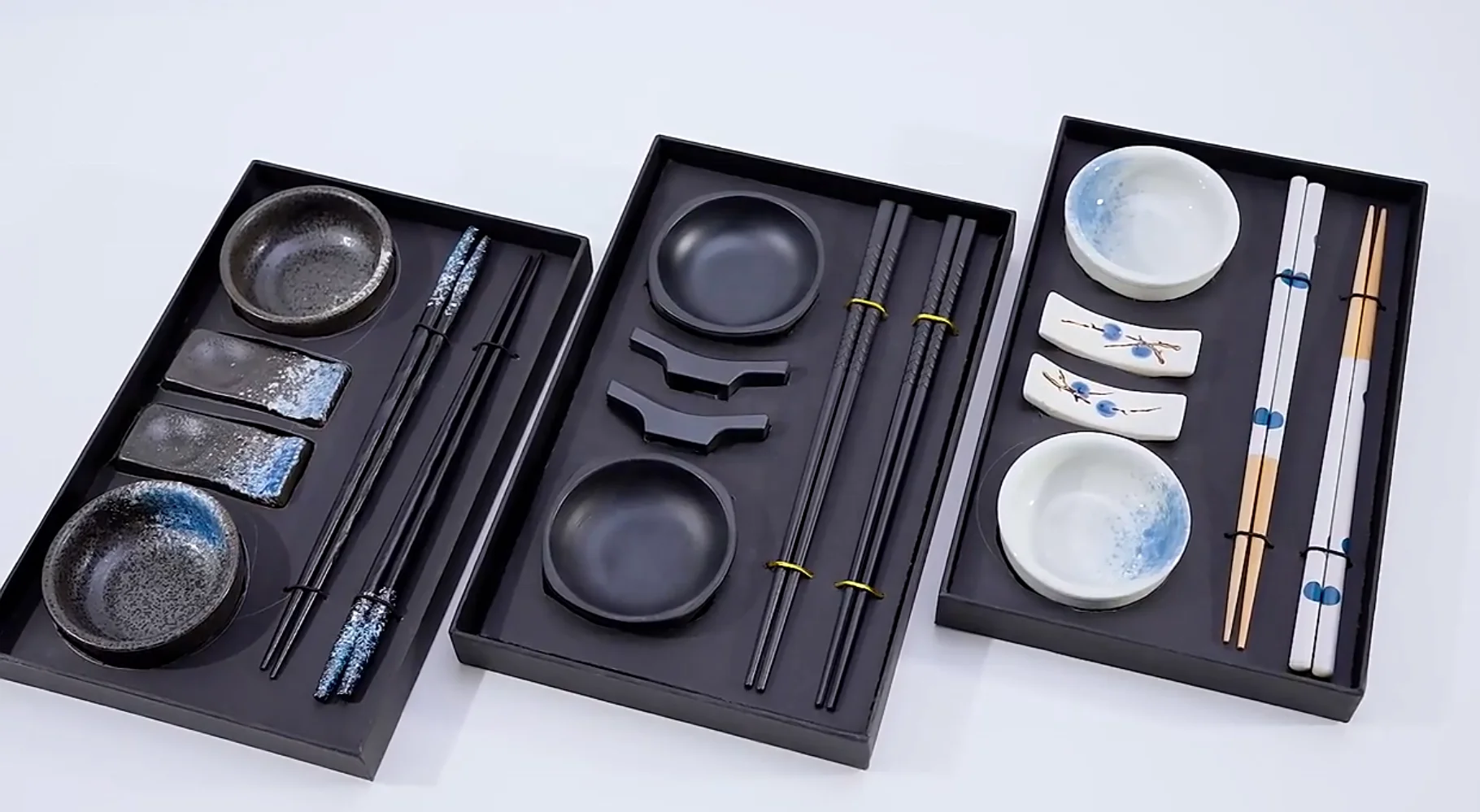 Innovative Tableware Set Gift Box Dish Chopsticks Chopstick Holder ...