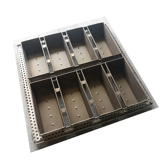 Custom Made Large Size Commercial Bakery Bakeware 8 Cavities Strap ...