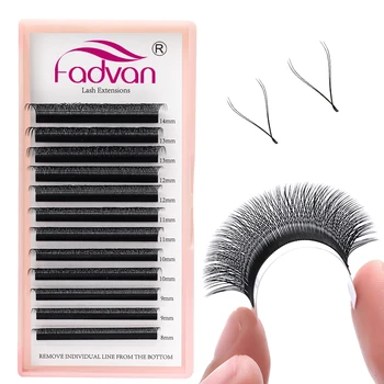 Fadvan Wholesale Customization Yy W Shape Lash Extension Mesh Cilios ...