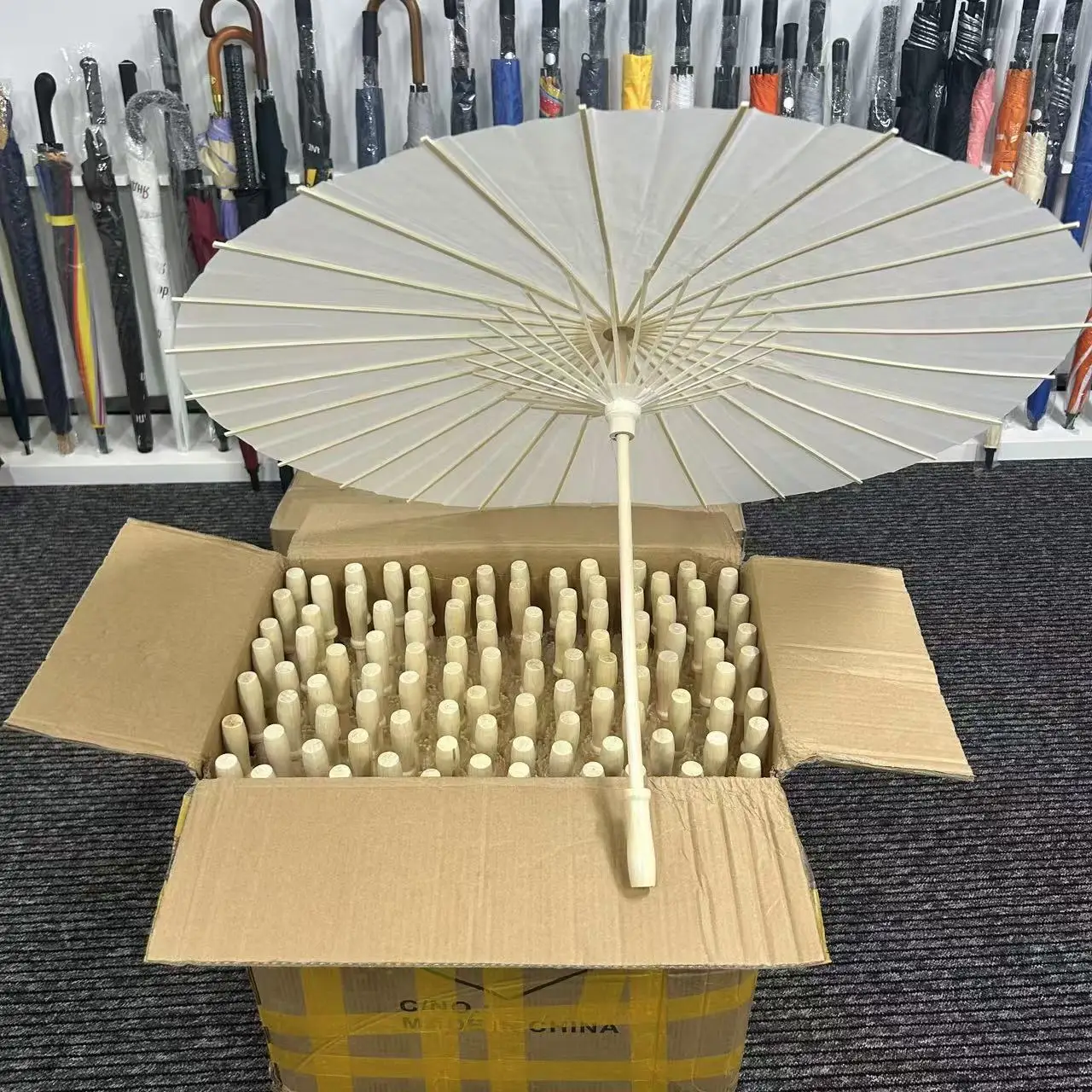 Handmade Paper Umbrellas for Wedding - Elegant & Unique