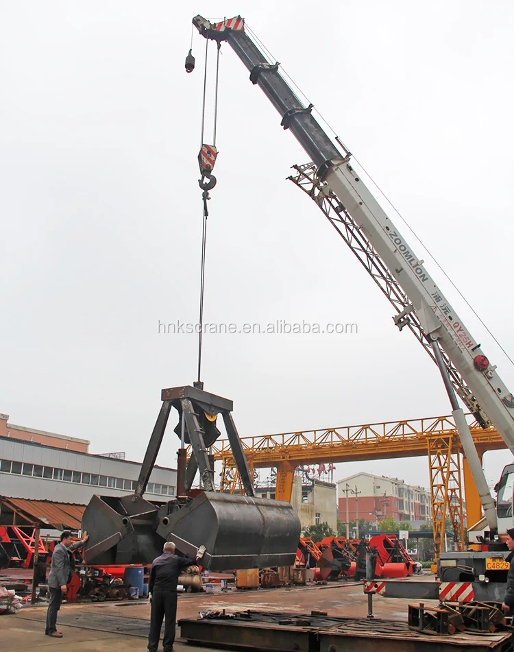 Customizable Dredge Grab Clamshell Bucket For Cranes - Buy Dredge ...