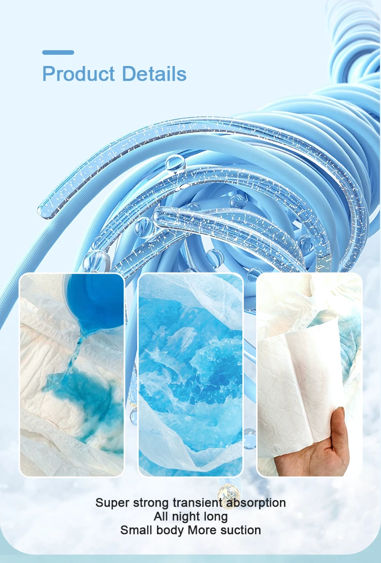 High Absorption Convenience Sleep Adult Pants Ultradry Disposable Adult ...