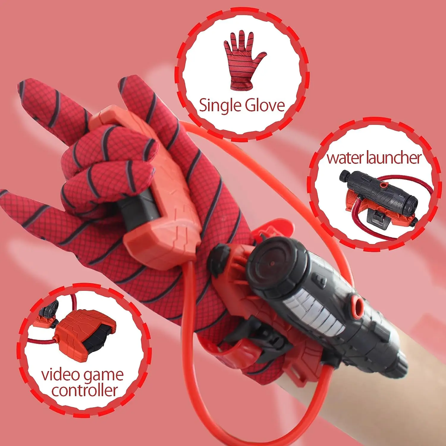 Spiderman Water Gun Beach Water Play Toy Summer Water Battles Outdoor ...