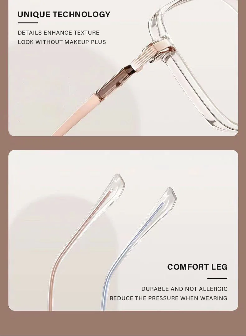 2023 Custom Logo Tr90 Anti Blue Light Computer Glasses