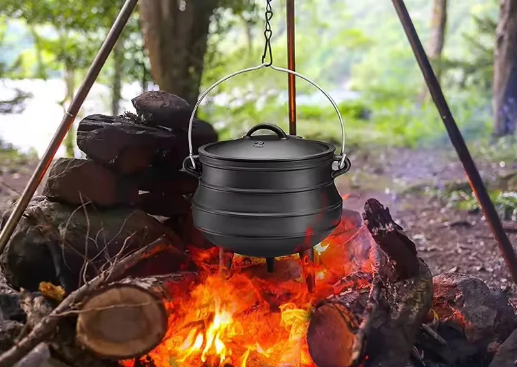 3 Leg Cast Iron Potjie Pot - Affordable South African Cauldron for ...