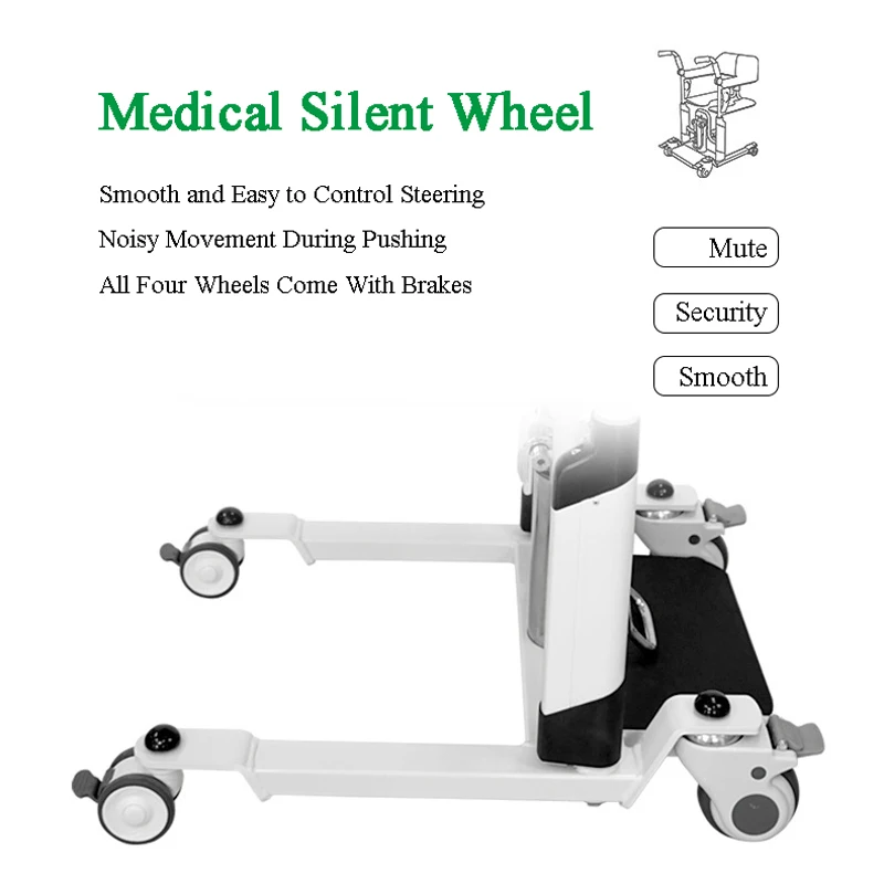 Elderly Toilet Bathroom Disabled Patient Transfer Commode Shower Chair ...