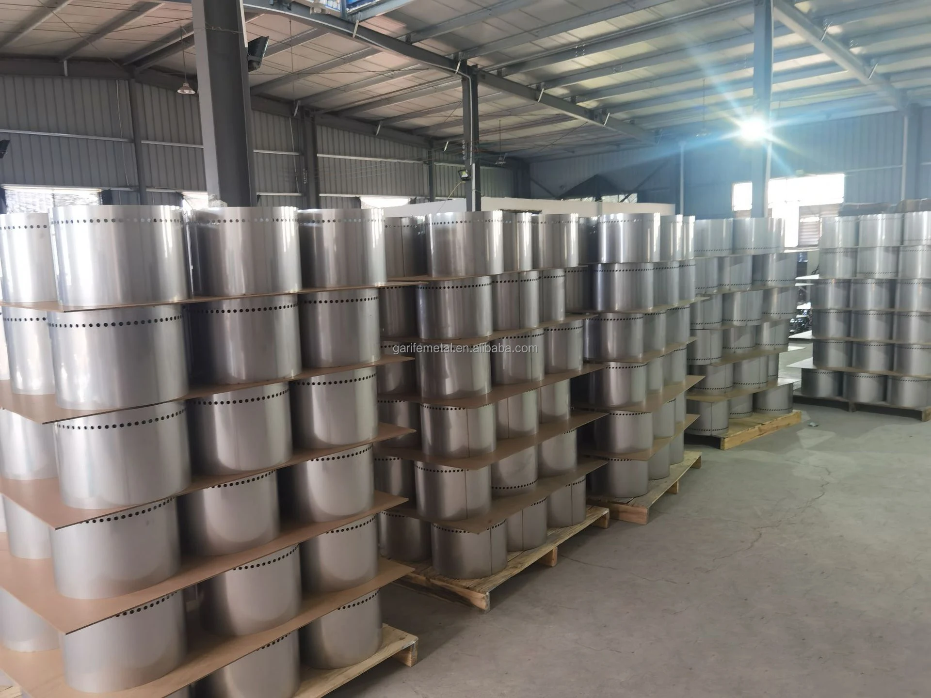 19inch Smokeless Fire Pit 304 Stainless Steel Firepit Outdoor Steel ...