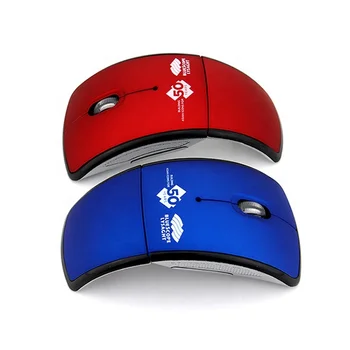 2023 Corporate Gifts Computer Wireless Arc Foldable Mouse With ...