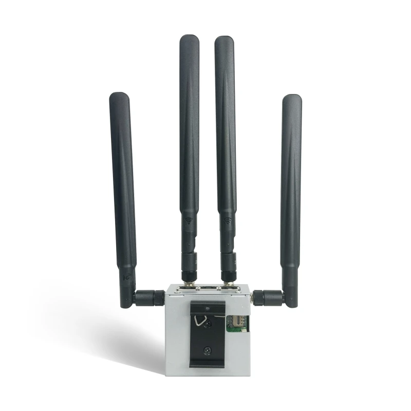 4G Mini Router LTE 300Mbps OpenWrt Industrial Wireless with 1 WAN & 3 ...
