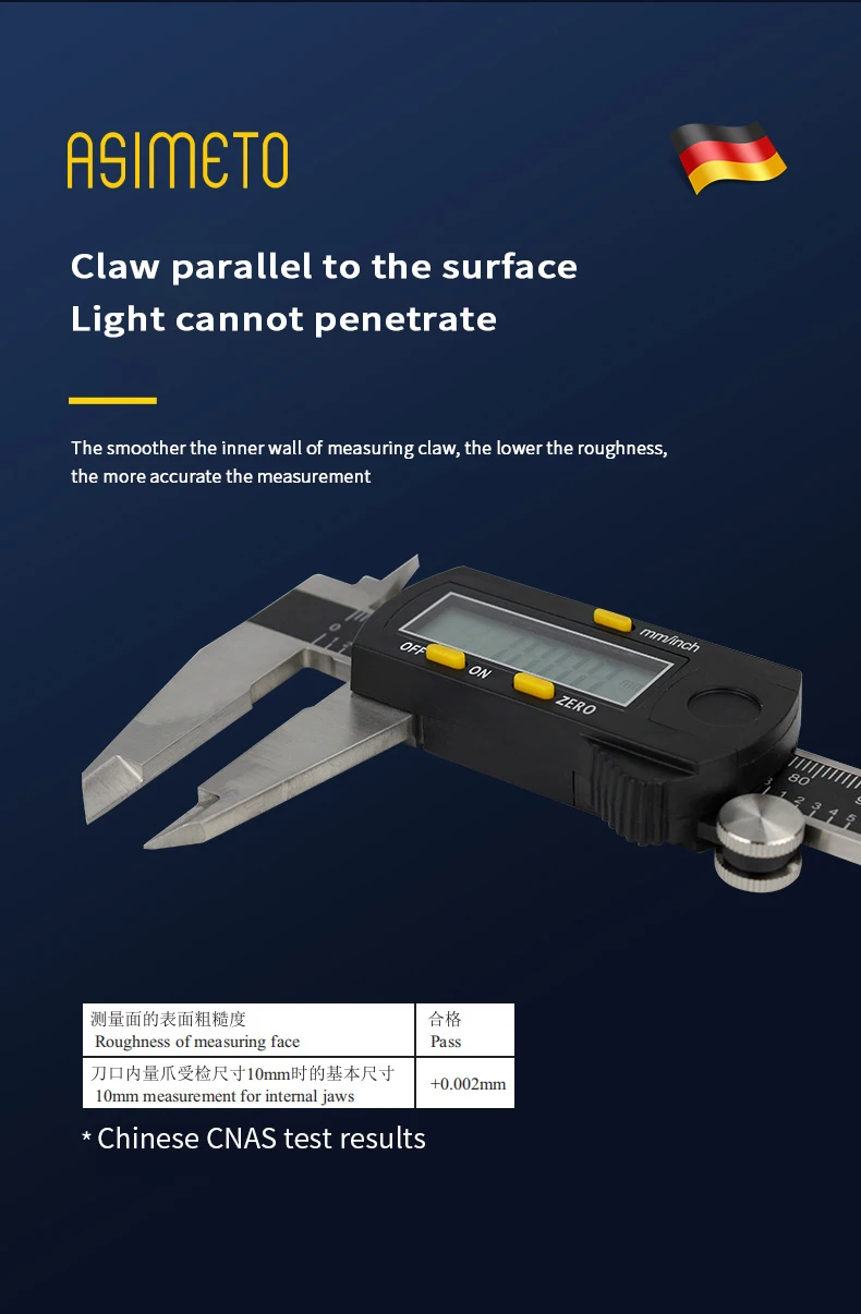 High Precision And Accurate Mitutoyo 8 Digital Caliper With Waterproof ...