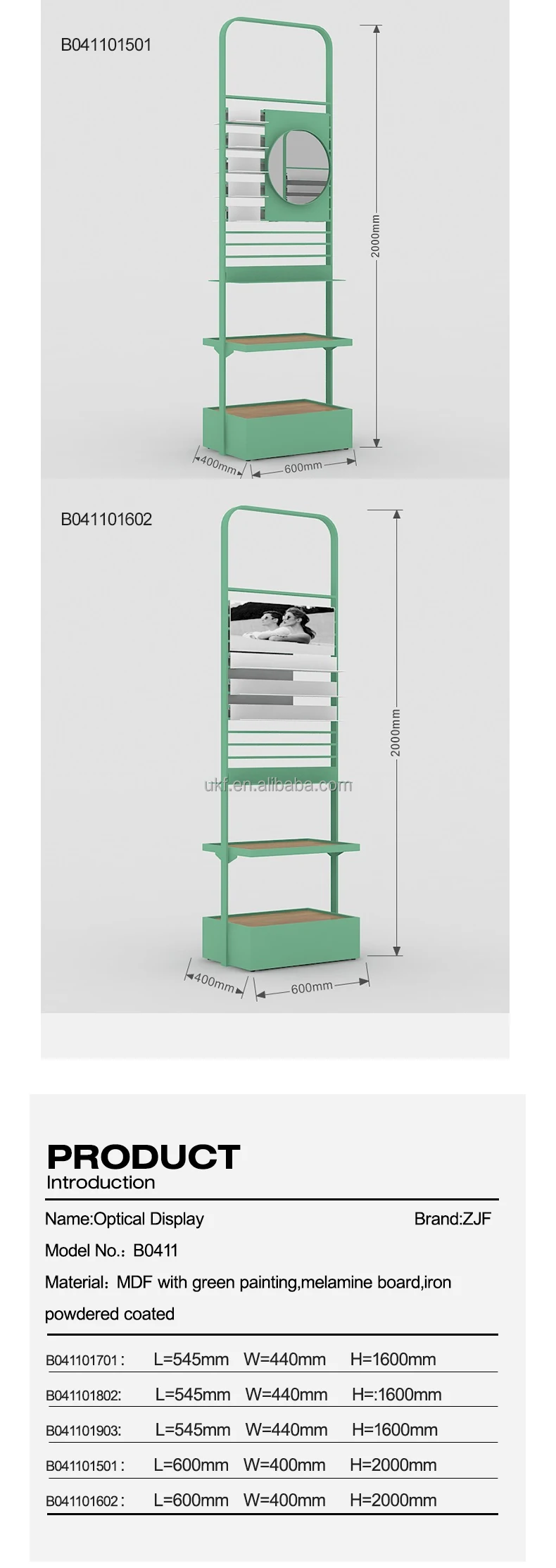 50 Pairs Optical Frame Display Stands,Wall Mounted Optical Furniture ...