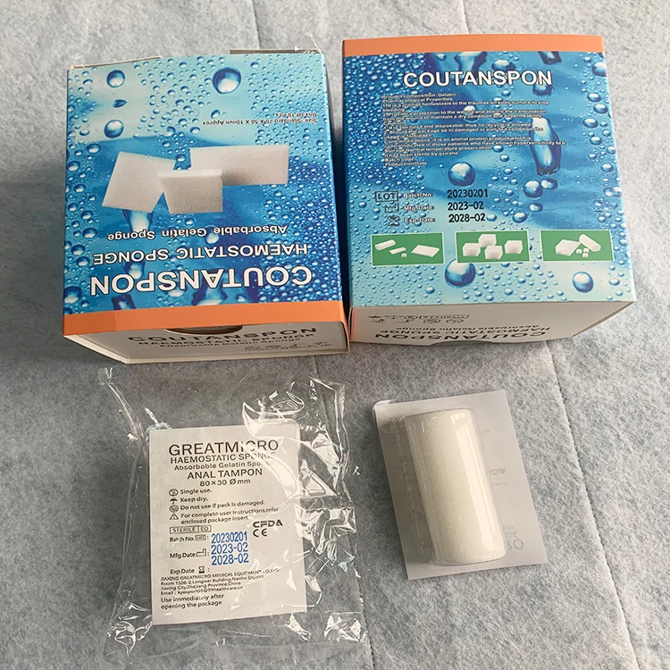 Greatmicrocare Hemostatic Sponges - Reliable Surgical Aid