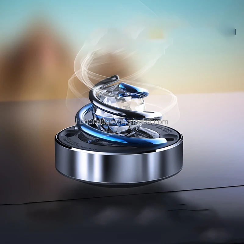 Car Mounted Solar Rotary Fragrance - Fresh Air Solution