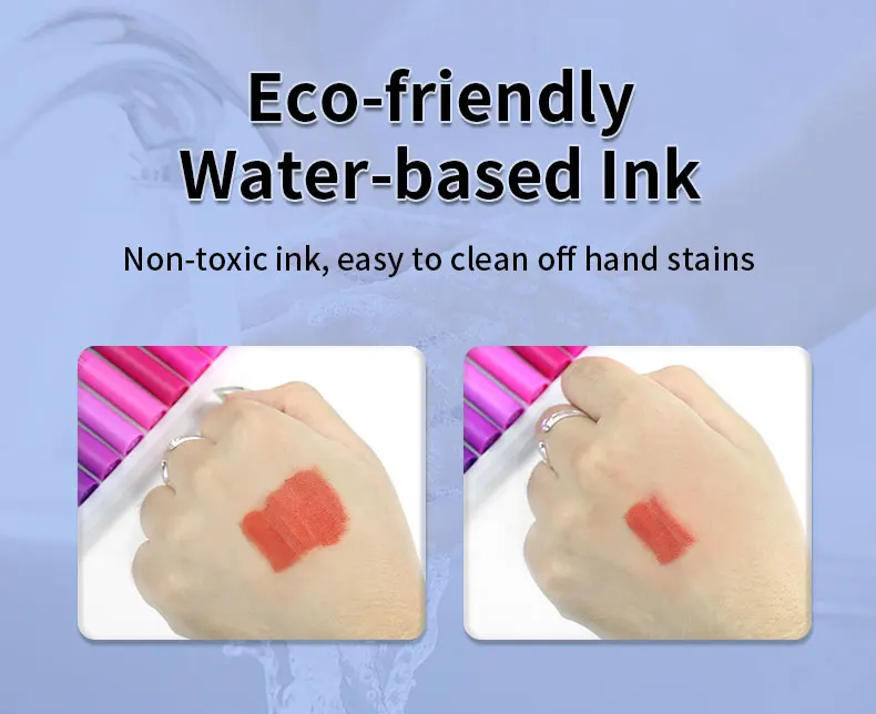 Wholesale Art Marker Pens - Bright Colors & Dual-Sided Writing