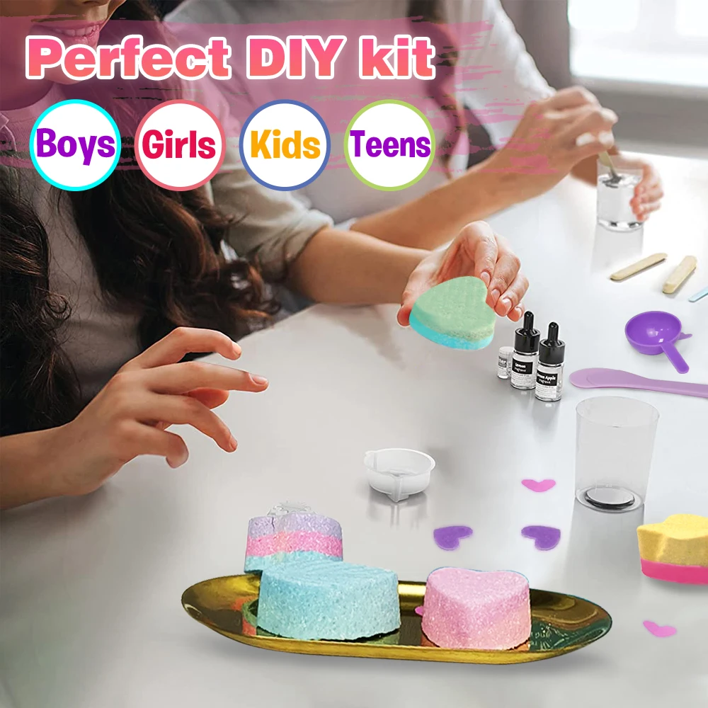 DIY Bath Bomb Making Kit - Create Wonderful Bath Fizzies