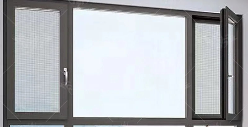 Aluminum One Way Double Glass Windows Price House Window Glass Design ...