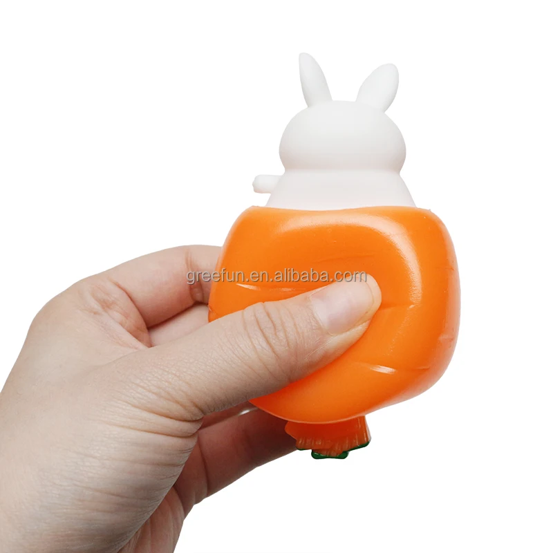 Novelty Pop Up Fidget Toy Easter Theme Stress Rabbit Pinching Toys ...