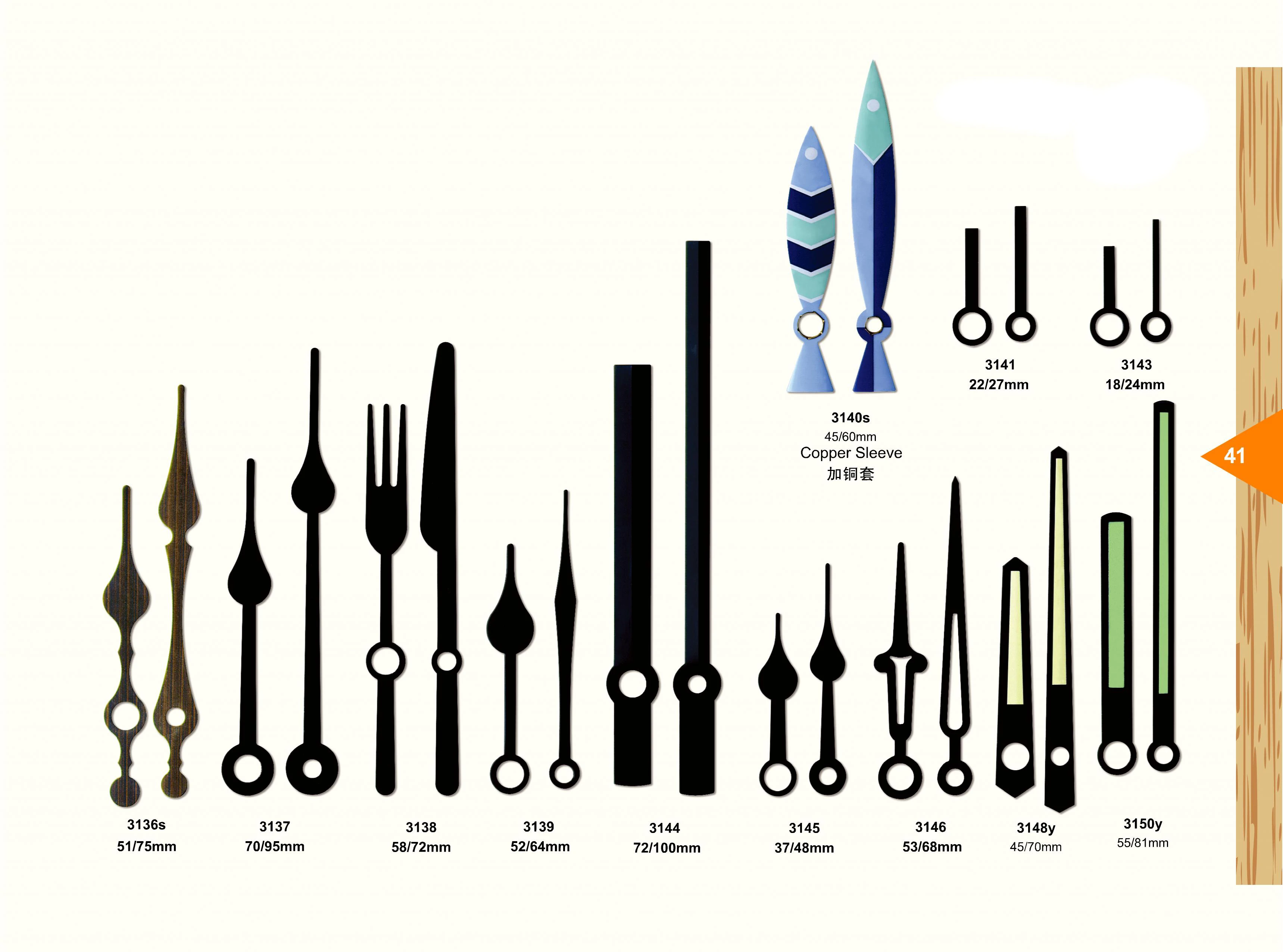 Metal Clock Hands - Durable and Stylish Solutions