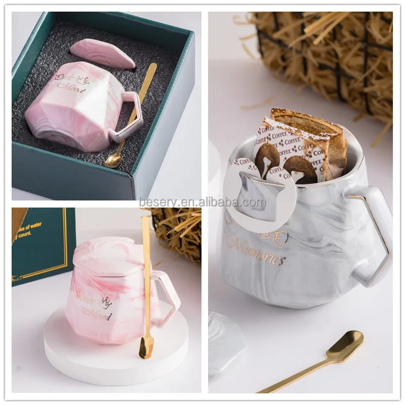 Wedding Souvenir Bridesmaid Couple Valentine Gift Box Set Couple Marble ...