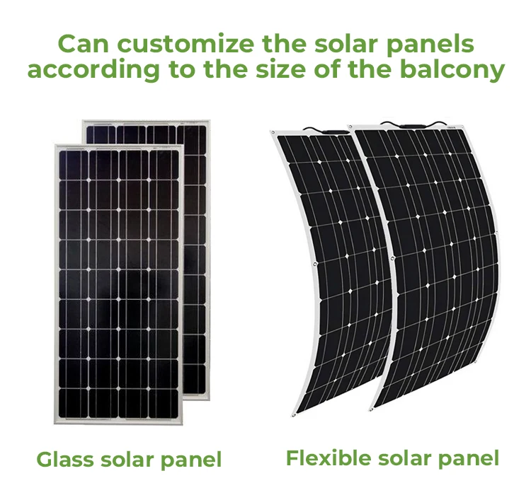 Germany Solar Panels Balcony Solar Mounting 600w Balcony Solar System ...