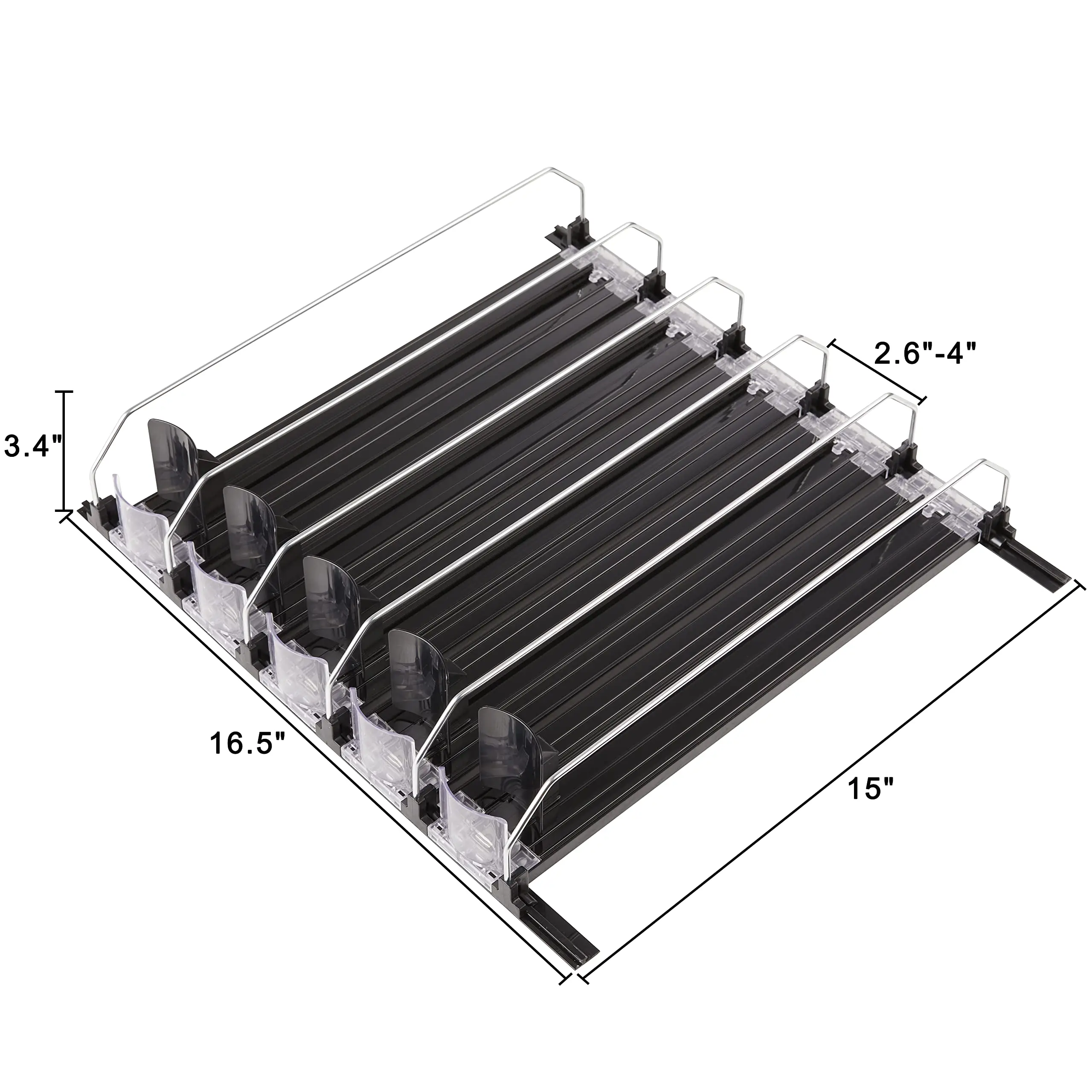 Adjustable Shelf Divider Push System Cigarettes Display Rack Automatic ...