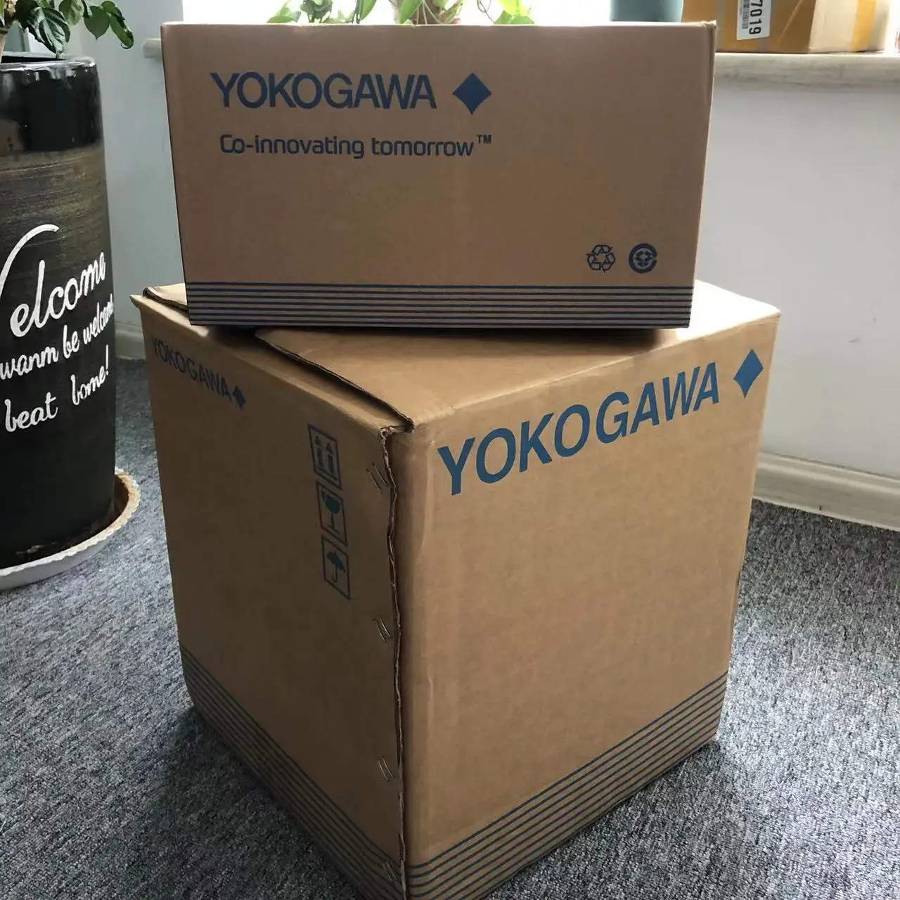 Yokogawa Variable Area Flow Meter RANG RAGN Rotameter Glass Tube ...