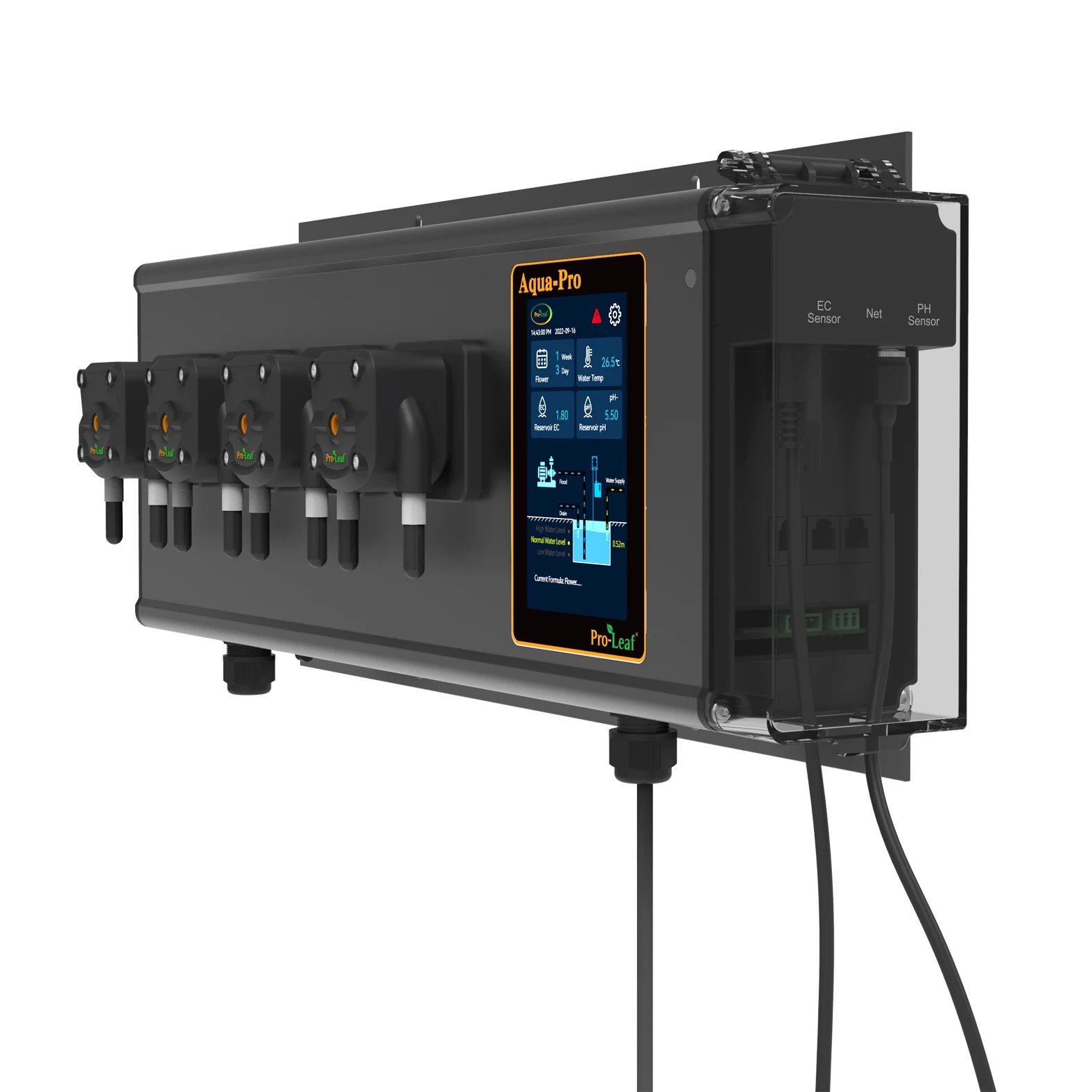 Pro-leaf Aqua-pro Smart Irrigation Control System With Peristaltic ...