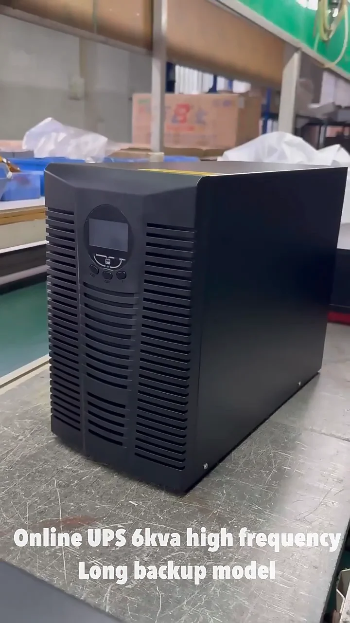 Online Ups 6kva Uninterruptible Power Supply True Online Double ...
