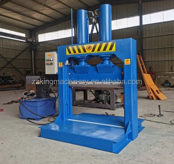 Hydraulic Press Natural Synthetic Plastic Roll Cutter Rubber Cutting ...