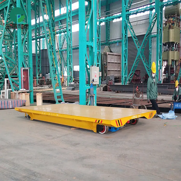 Explosion Proof Agv Railway Transfer Trolley For Raw Material Transfer ...